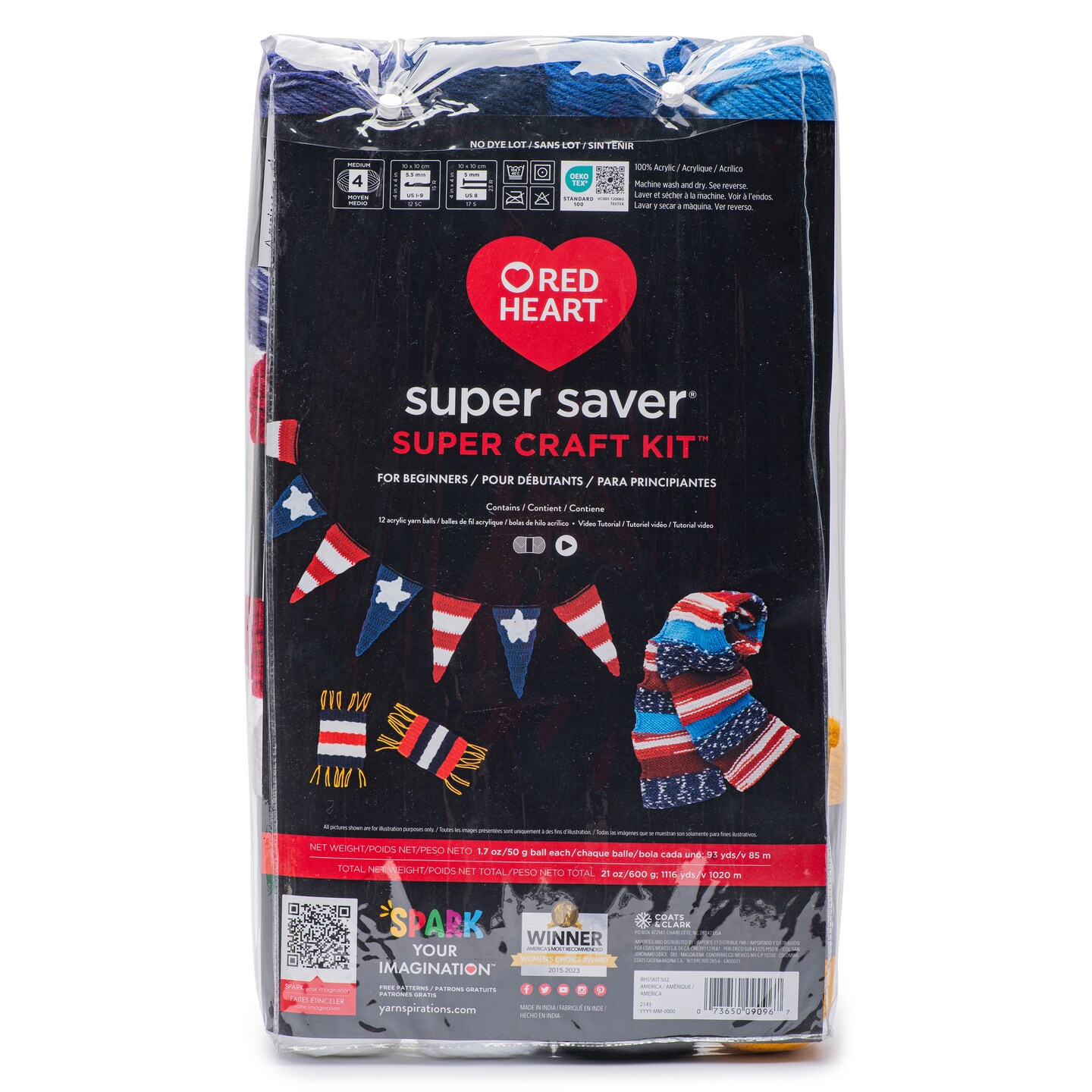Red Heart Super Craft Kit-America | Michaels