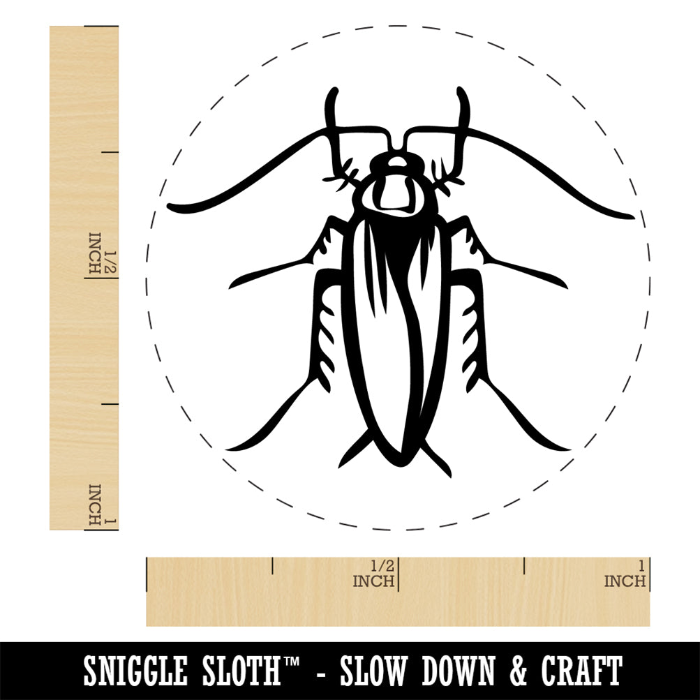 Cockroach Bug Insect Vermin Rubber Stamp for Stamping Crafting Planners ...