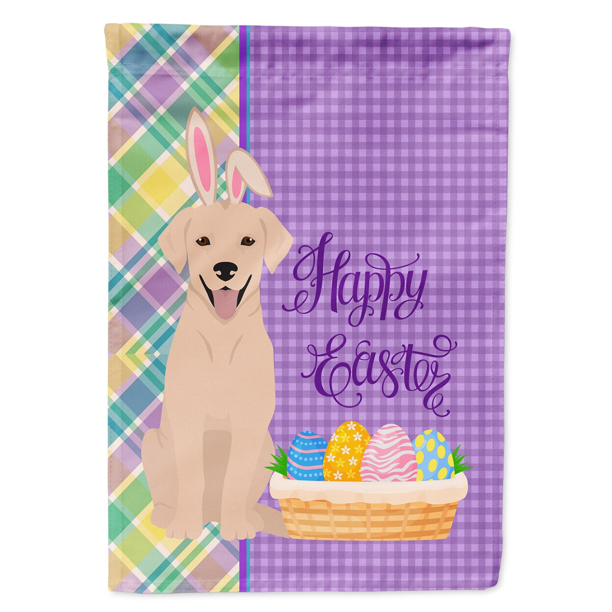 Yellow Labrador Retriever Easter Flag Garden Size | Michaels