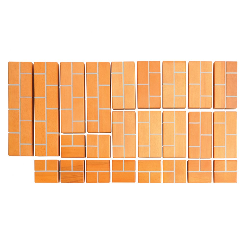 Unit Bricks Unit Bricks Construction Set for Children - 24 Pieces ...
