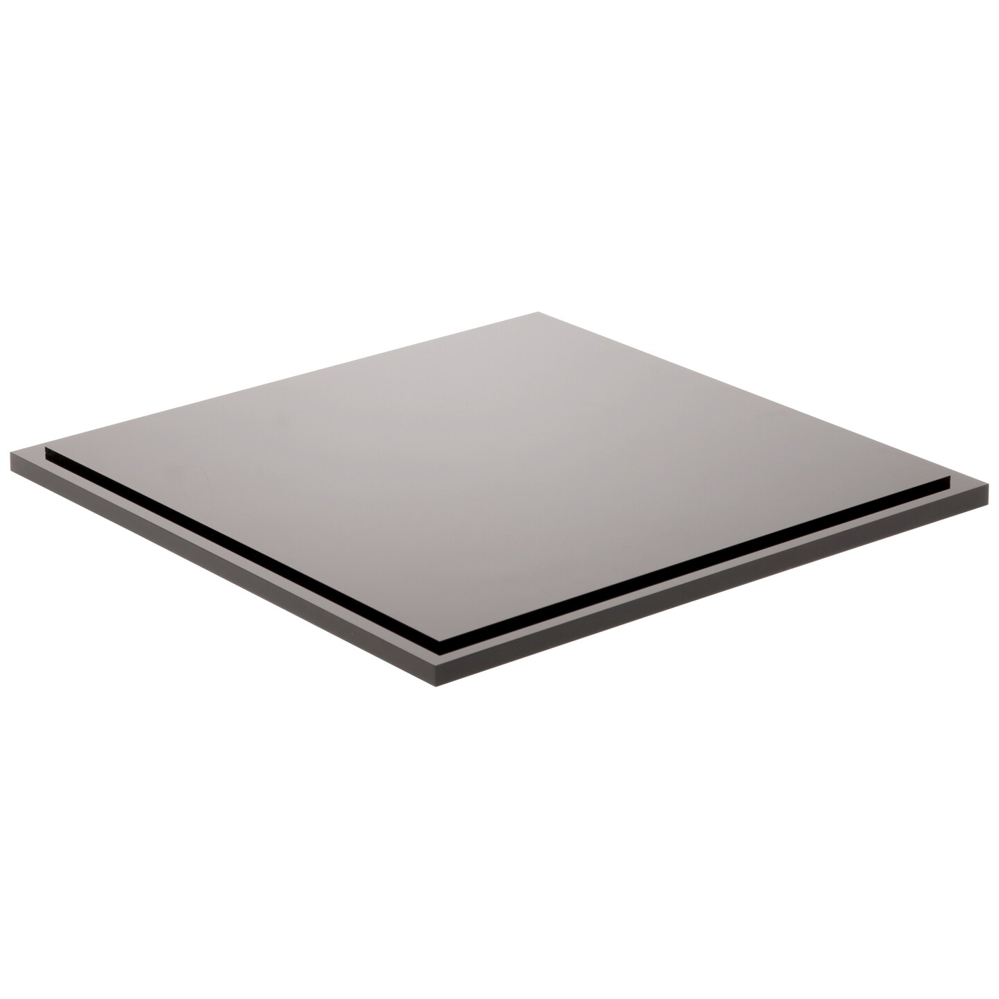 Plymor Black Acrylic Base for Square Clear Acrylic Display Case, 11" x ...