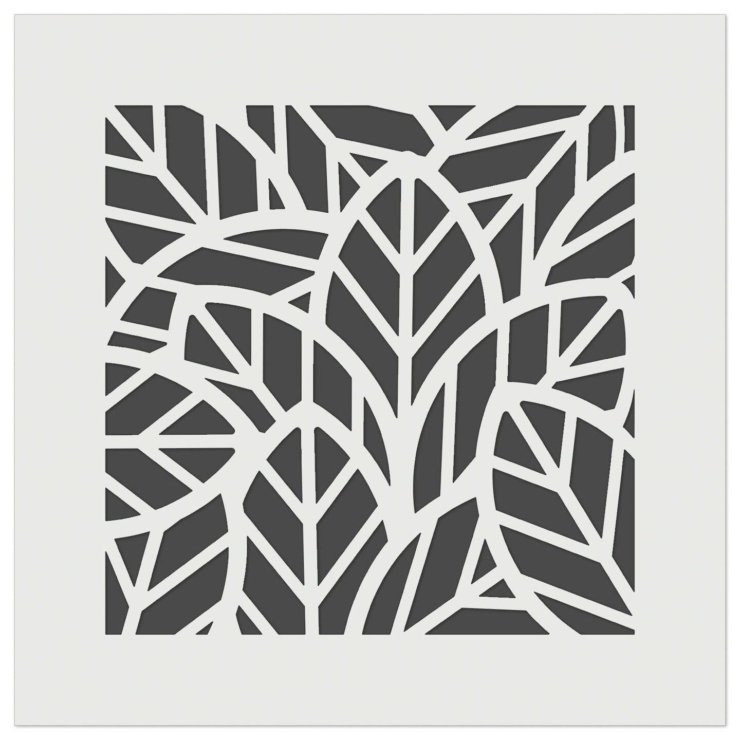 Leaves Overlapping Wall Cookie DIY Craft Reusable Stencil | Michaels