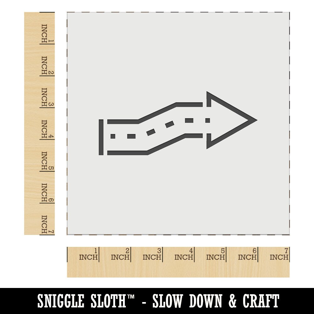 Cute Crooked Arrow Wall Cookie DIY Craft Reusable Stencil | Michaels