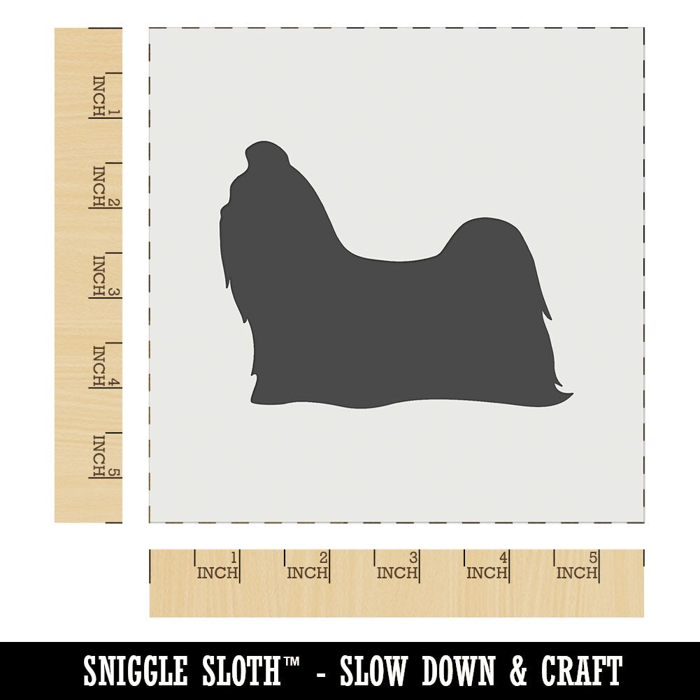 Shih Tzu Dog Solid Wall Cookie DIY Craft Reusable Stencil | Michaels