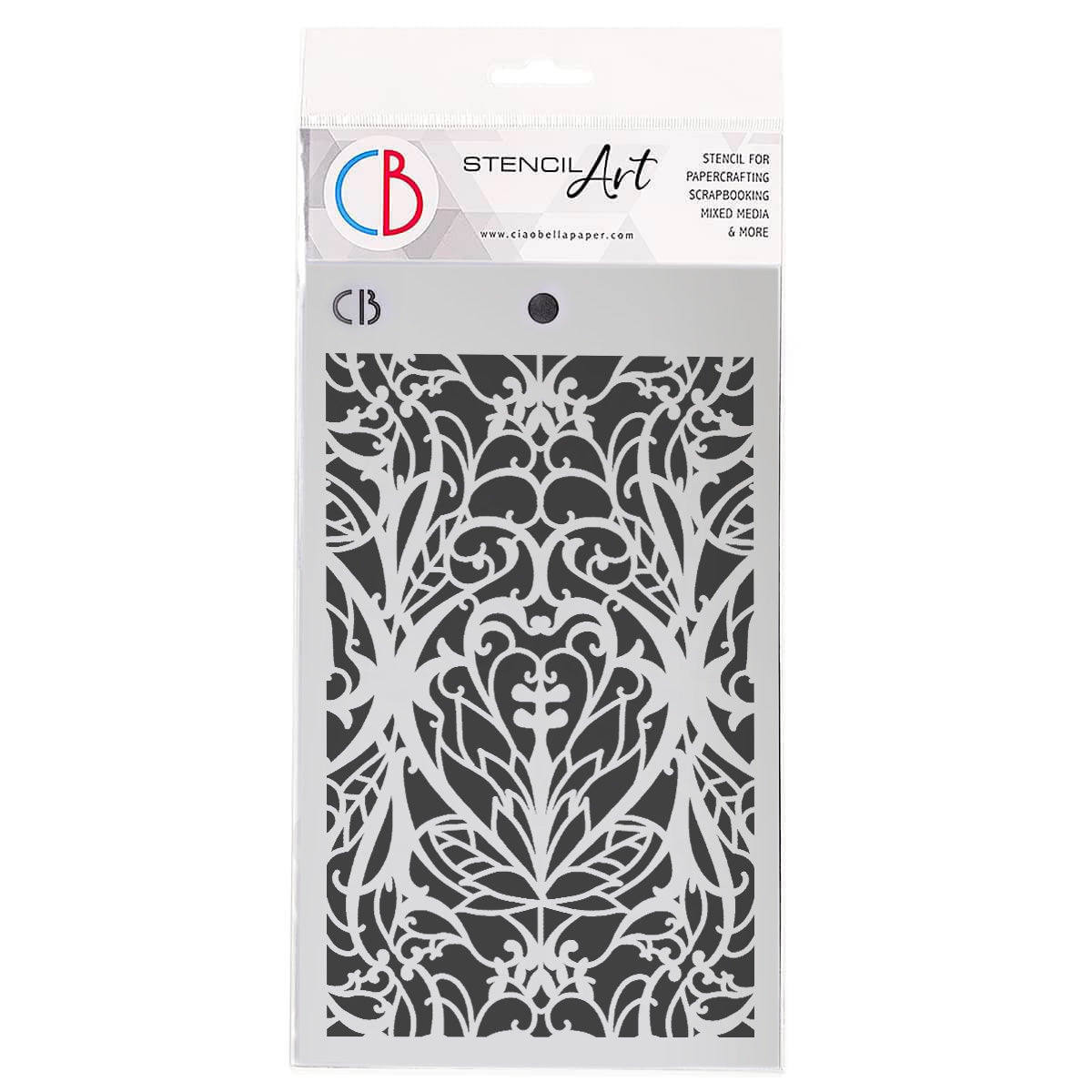 Ciao Bella Texture Stencil 5"x8" Secret Garden | Michaels