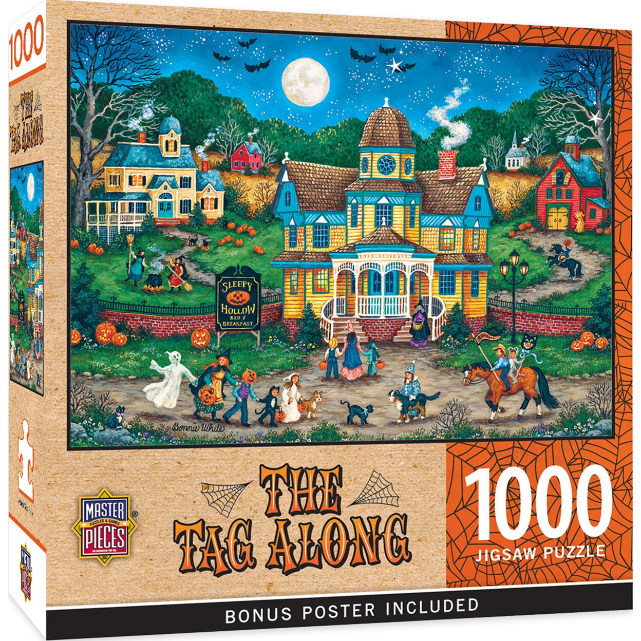 Masterpieces 1000 Piece Halloween Jigsaw Puzzle - The Tag Along | Michaels