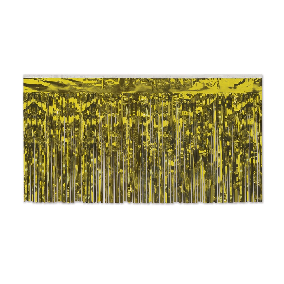 Beistle Pack of 6 Gold 1-Ply Hanging Table Skirt Decorations 14' | Michaels