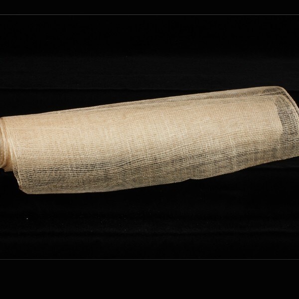 The Ribbon People Beige Sinamay Abaca Fiber Craft Ribbon 18" x 16 Yards ...