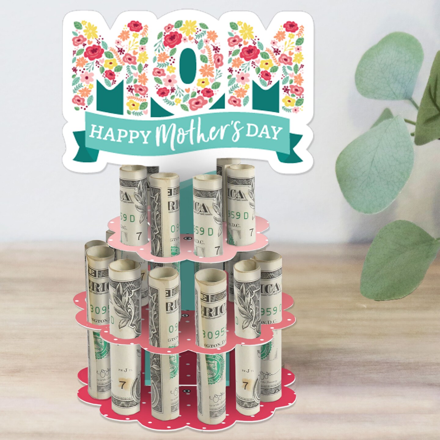 Big Dot of Happiness Colorful Floral Happy Mother's Day - DIY We Love ...