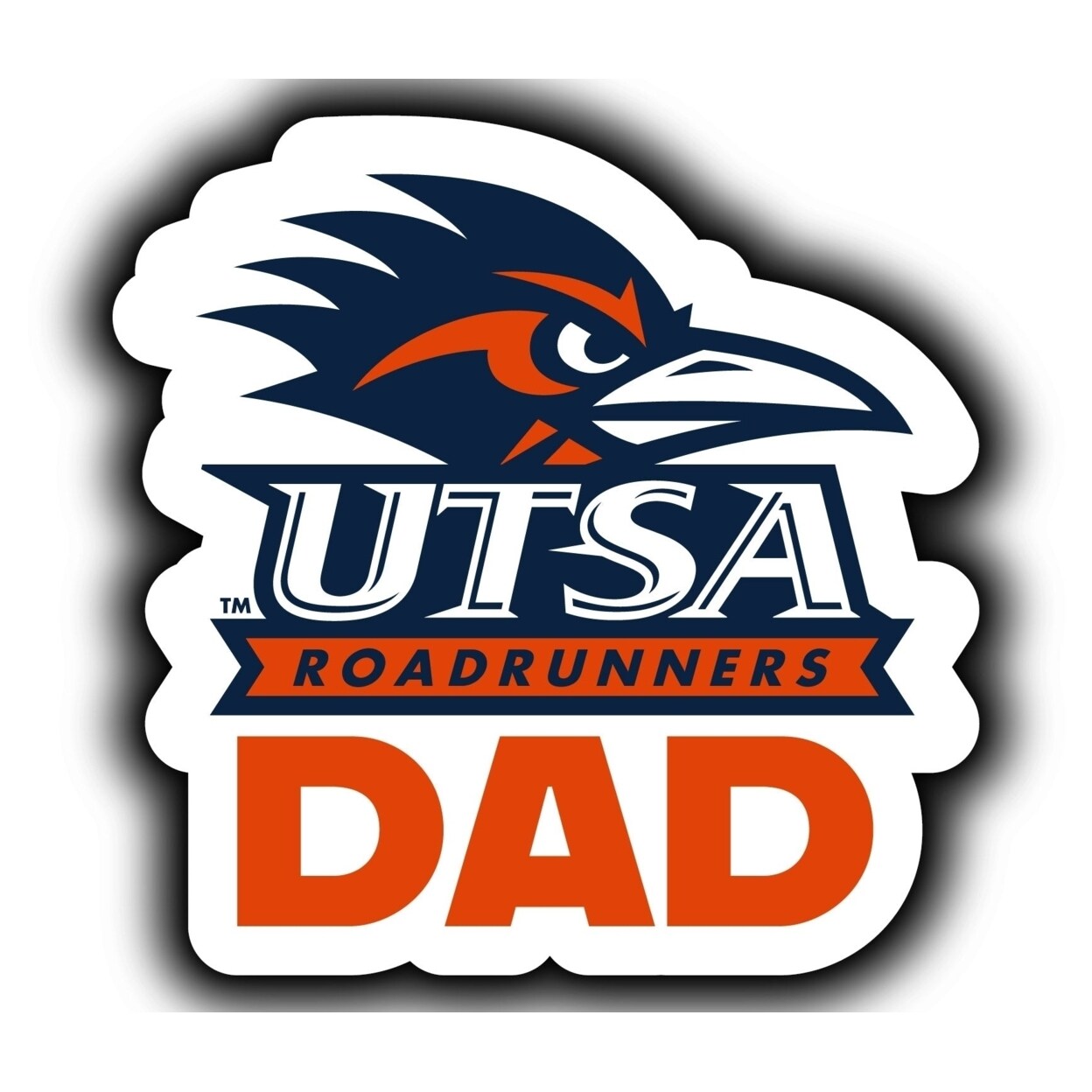 R and R Imports UTSA Road Runners 4-Inch Proud Dad Die Cut Decal | Michaels