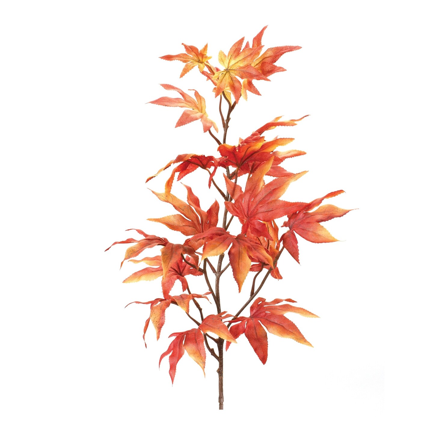 Melrose 6 Piece Set Fall Leaf Artificial Thanksgiving Sprays 29.5 ...