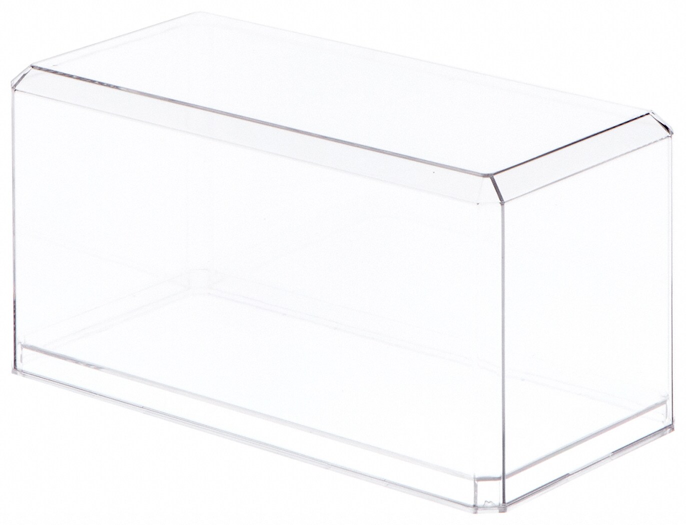Pioneer Plastics 094C Clear Plastic Display Case for 1:24 Scale Cars, 9 ...