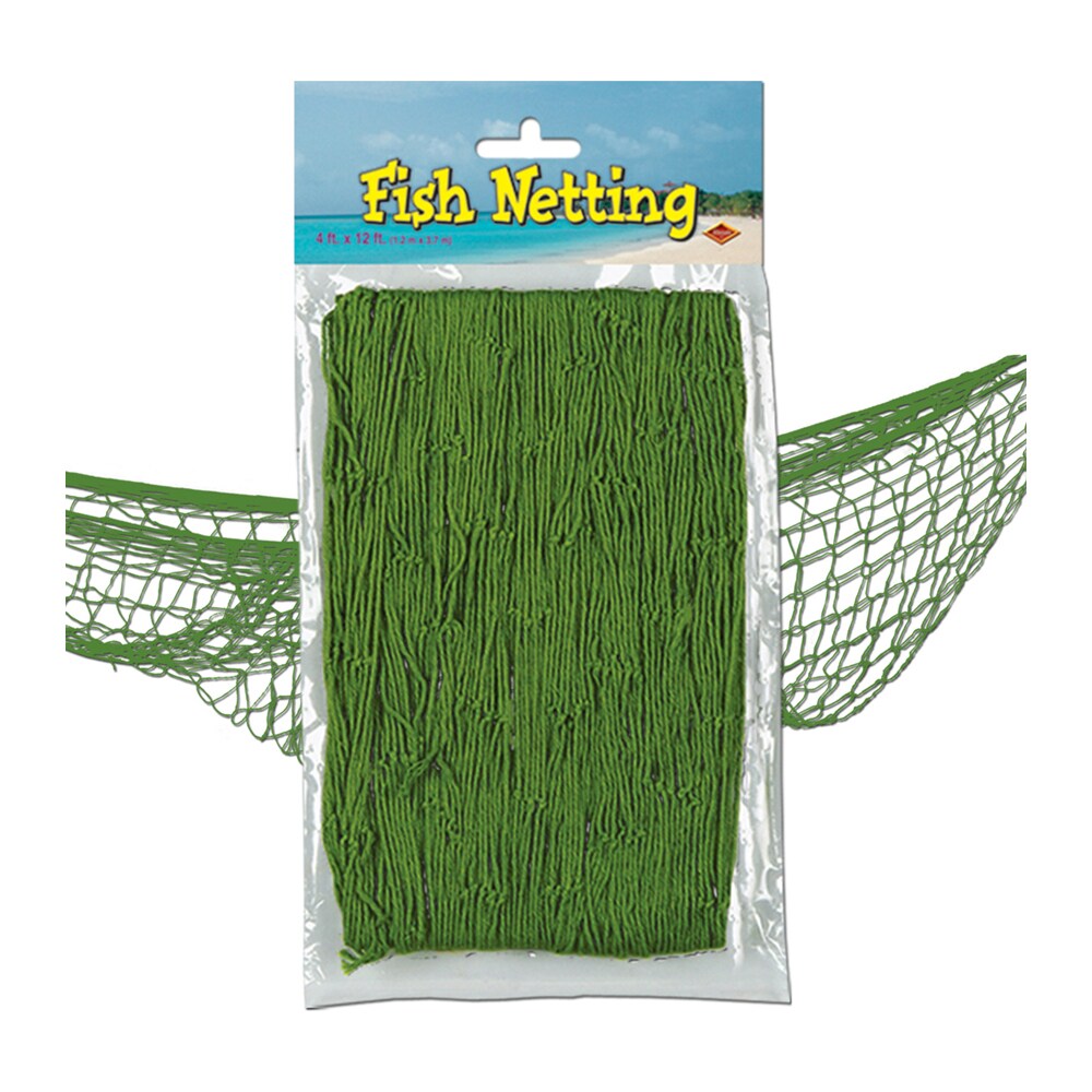 Beistle Fish Netting 4 X 12 Green - 12 Pack (1 Per Package) | Michaels