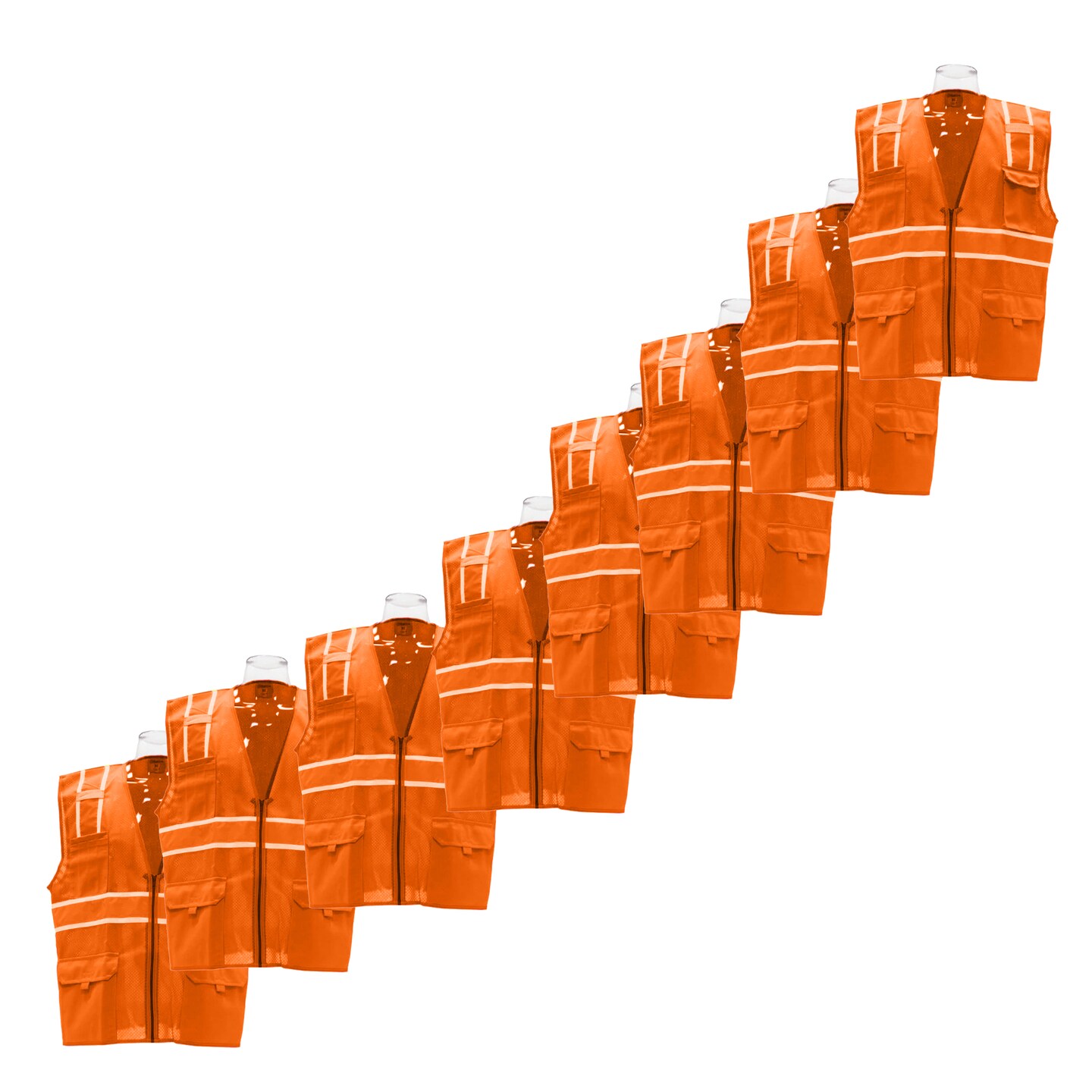 Multi Colors and Pocket Safety Vest | Utility, Work, and High ...