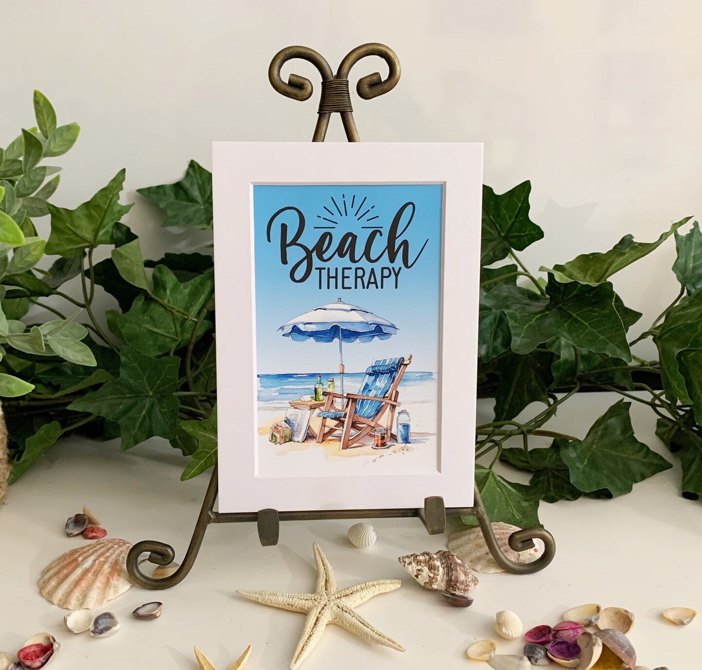Beach Therapy, Beach House Sign, Dream Vacation Sign, Summer Vibes at ...