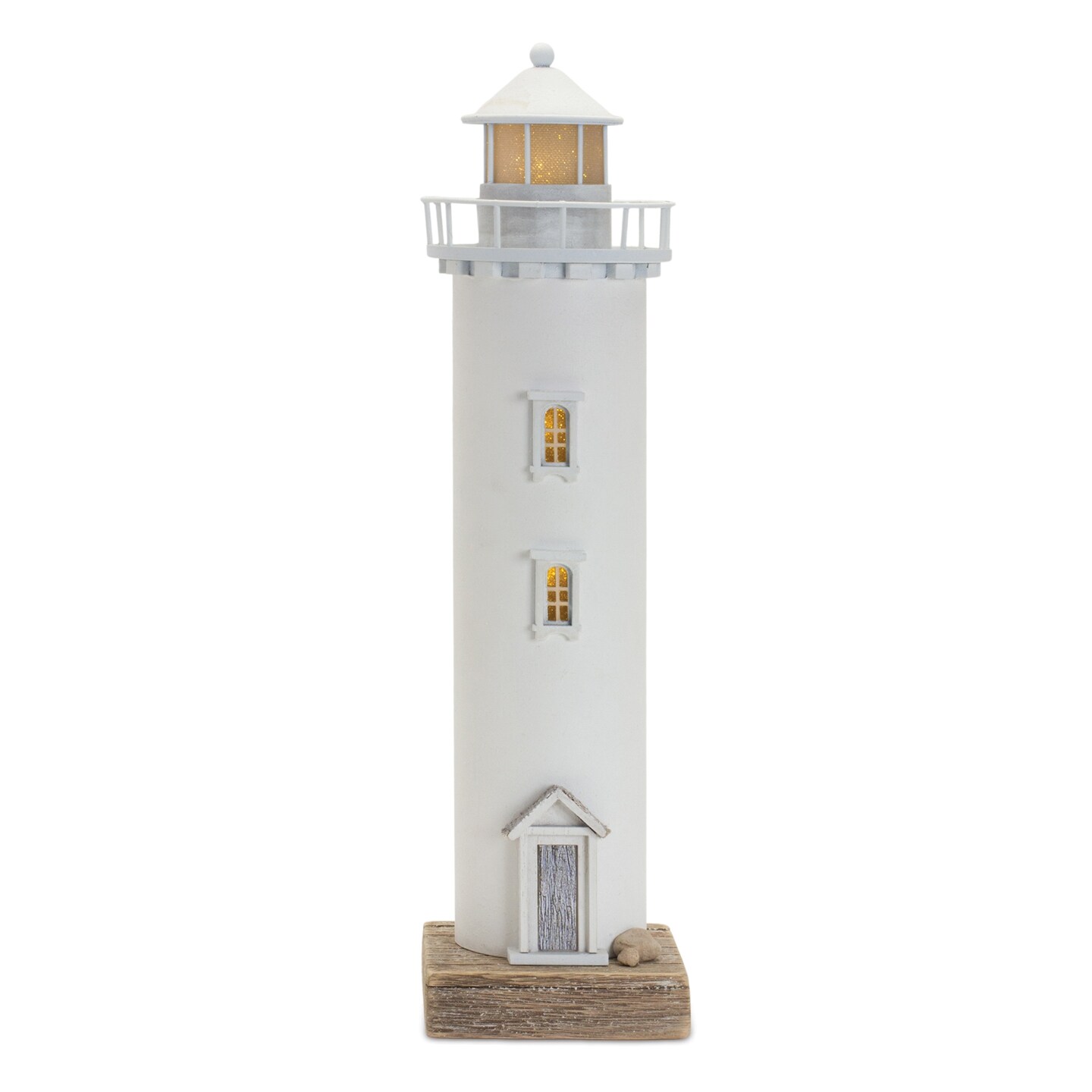Melrose 15.5" Lighted Lighthouse Tabletop Decoration | Michaels