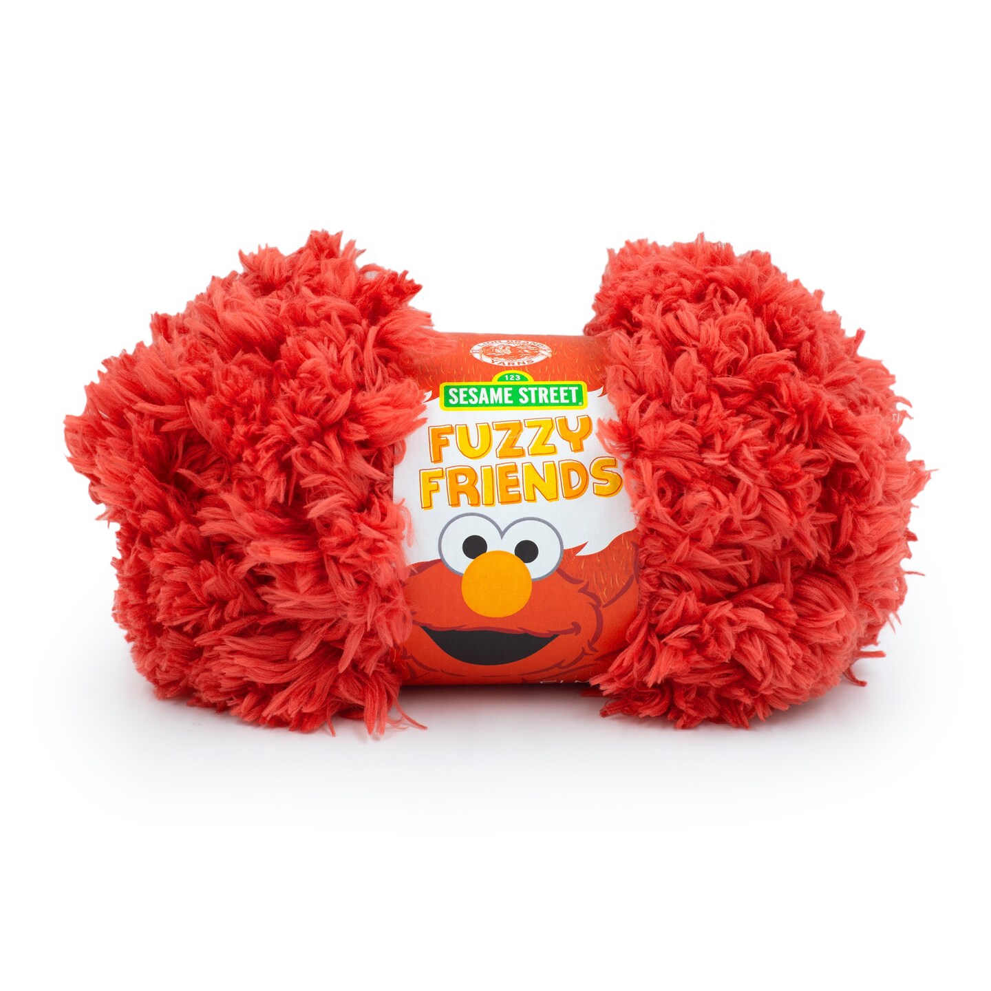 Lion Brand Sesame Street Fuzzy Friends Yarn-Elmo Red | Michaels