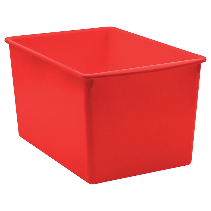Red Plastic Multi-Purpose Bin | Michaels