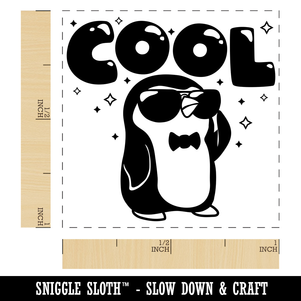 Cool Penguin Self-Inking Rubber Stamp Ink Stamper | Michaels