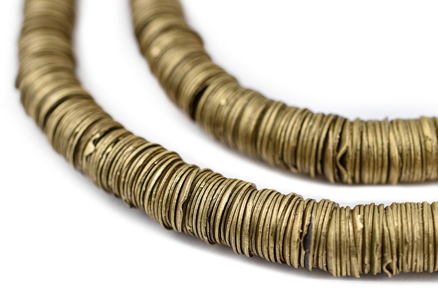 TheBeadChest Brass Interlocking Crisp Beads (8mm) | Michaels