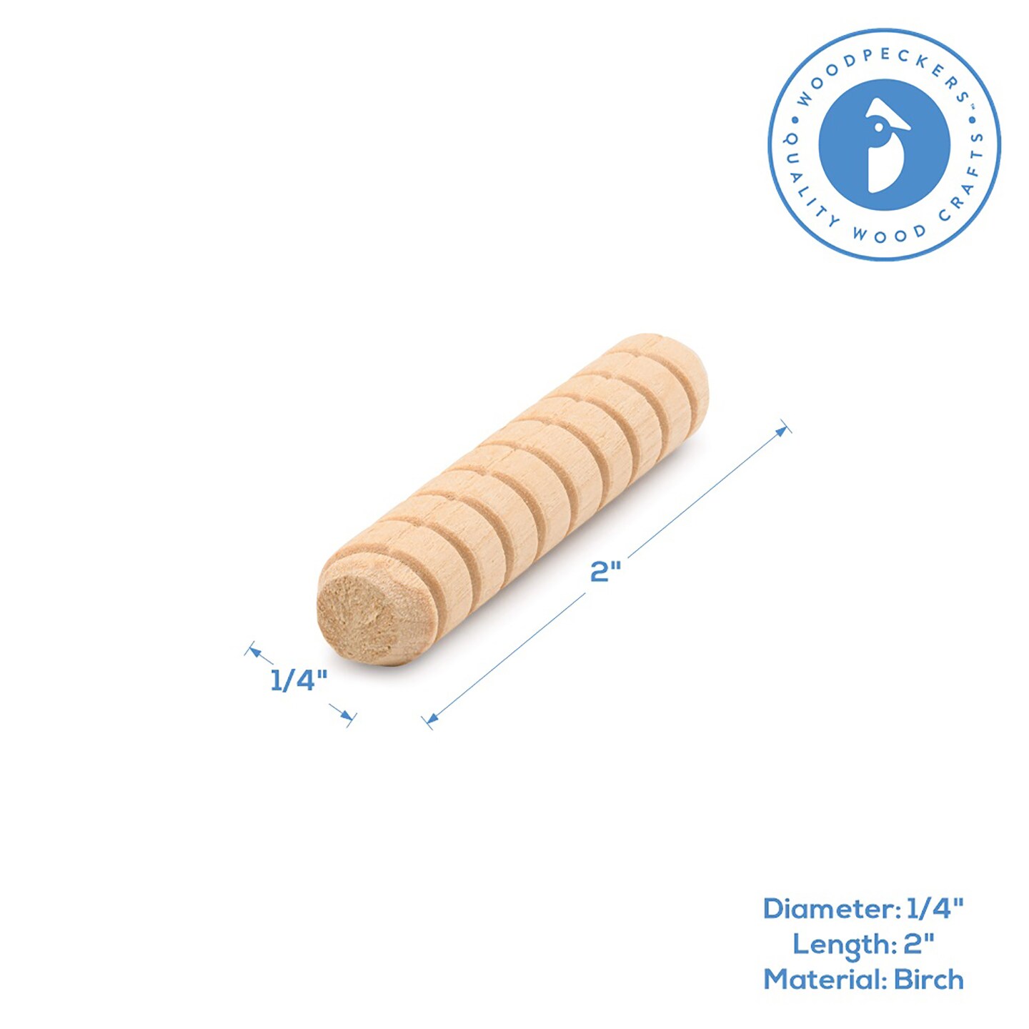 Wood Dowel Pins, Multiple Sizes, for Furniture & Crafts|Woodpeckers ...