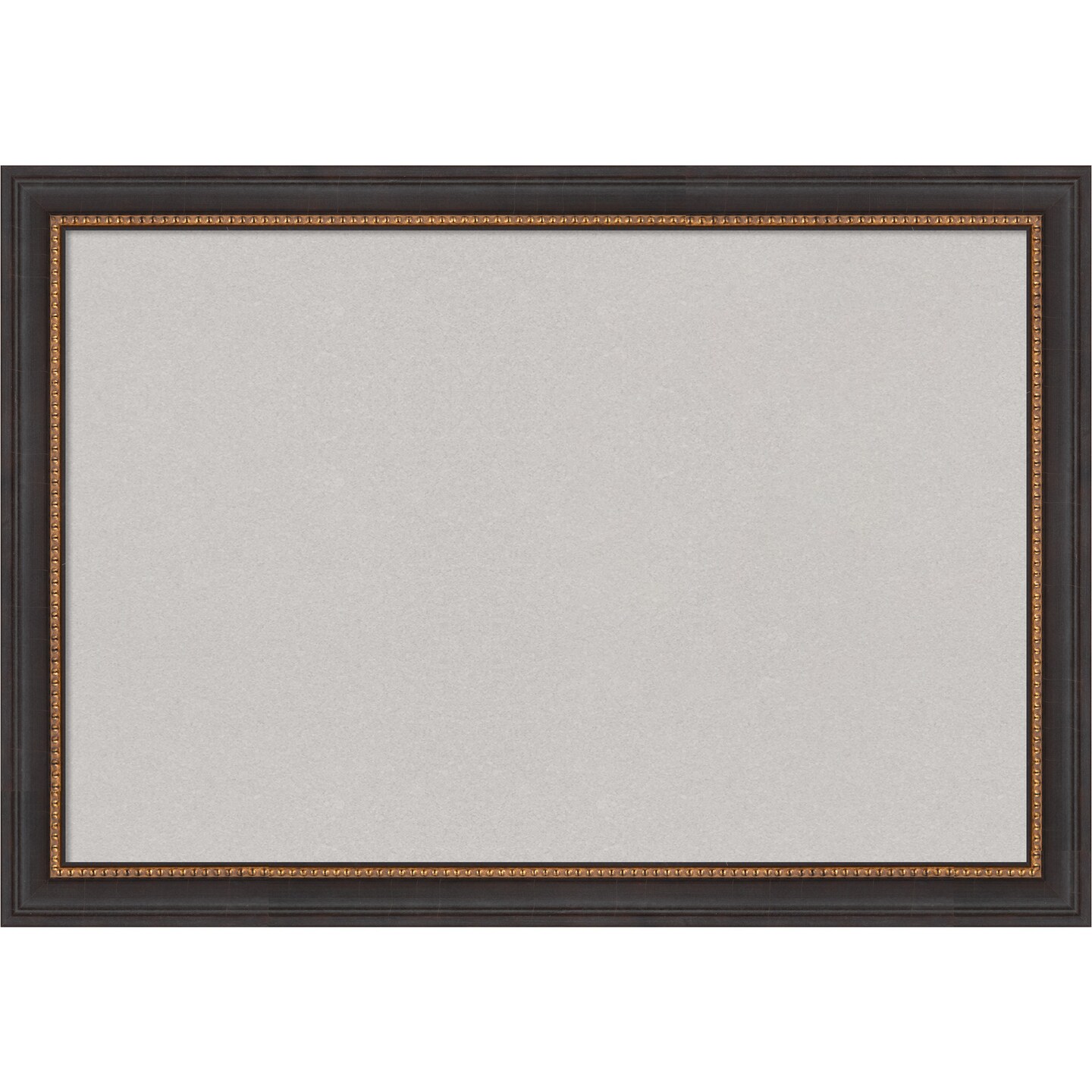 Ashton Black Wood Framed Corkboard, Grey Cork | Michaels