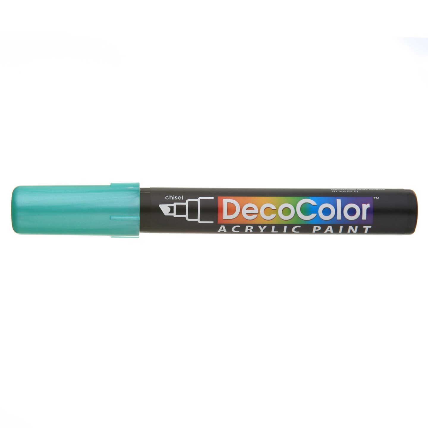 Uchida DecoColor Acrylic Paint Marker, Chisel, Metallic Green | Michaels