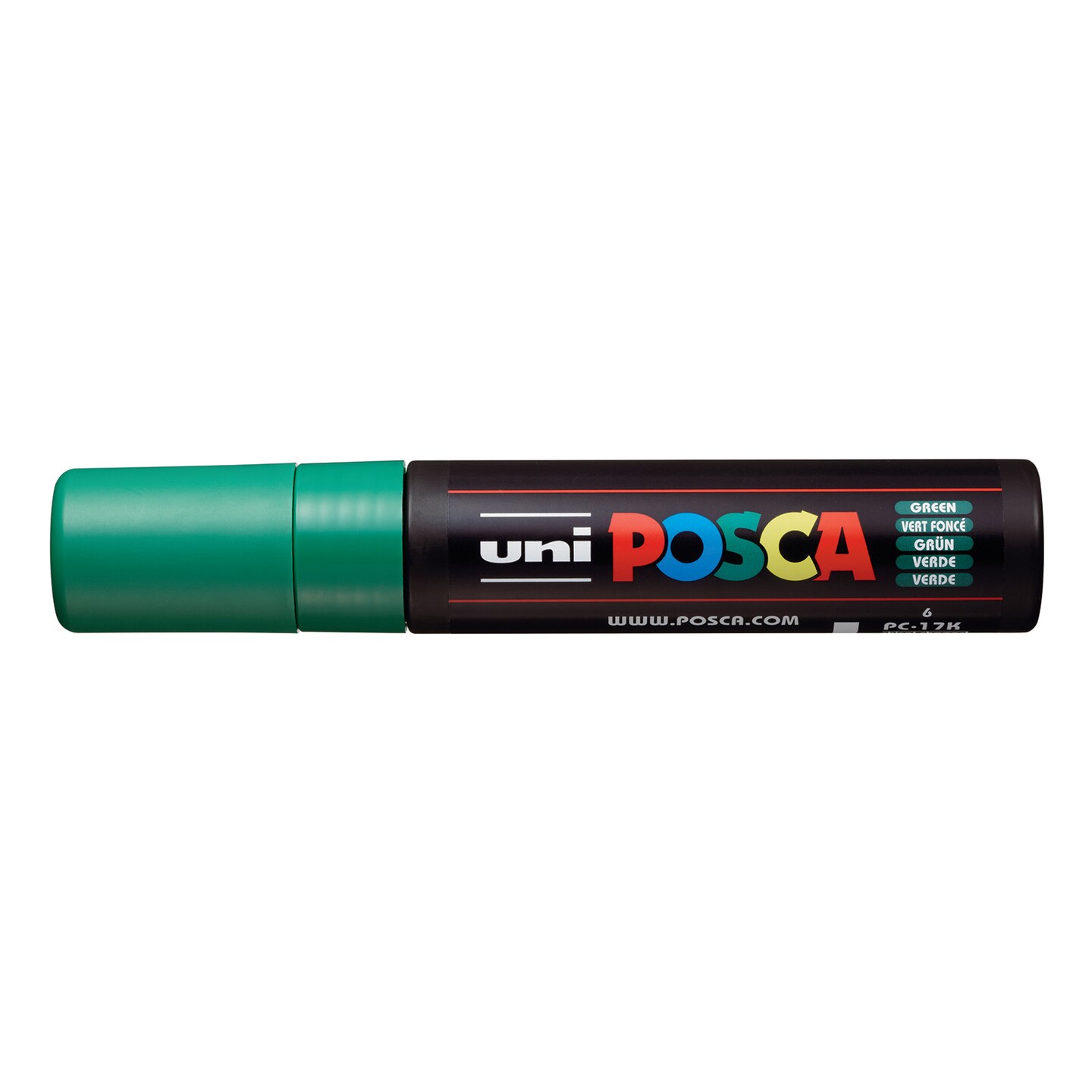 POSCA Paint Marker, PC-17K Extra Broad Rectangular Chisel, Green | Michaels