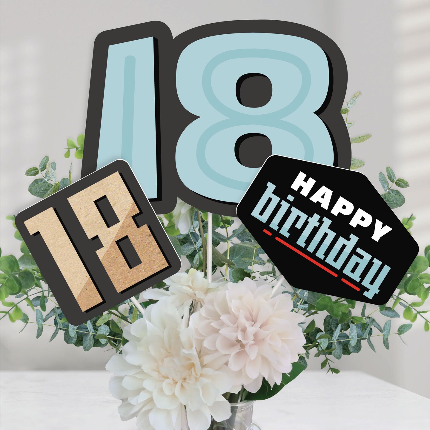 Big Dot of Happiness Boy 18th Birthday - Eighteenth Birthday Party ...