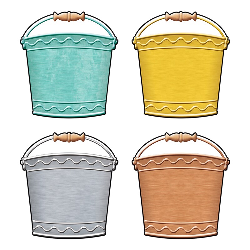 I ♥ Metal Buckets Mini Accents Variety Pack, 36 Count | Michaels