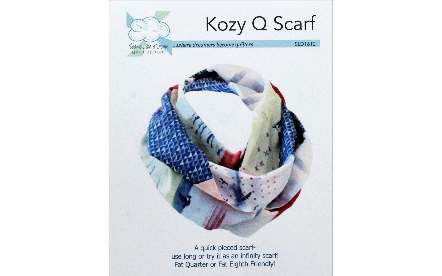 Seams Like A Dream Kozy Q Scarf Ptrn | Michaels