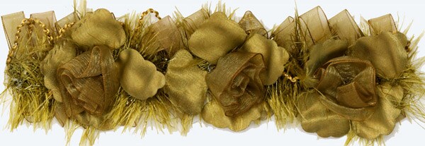 10 yards of Macey Stretch Flower Trim | Michaels