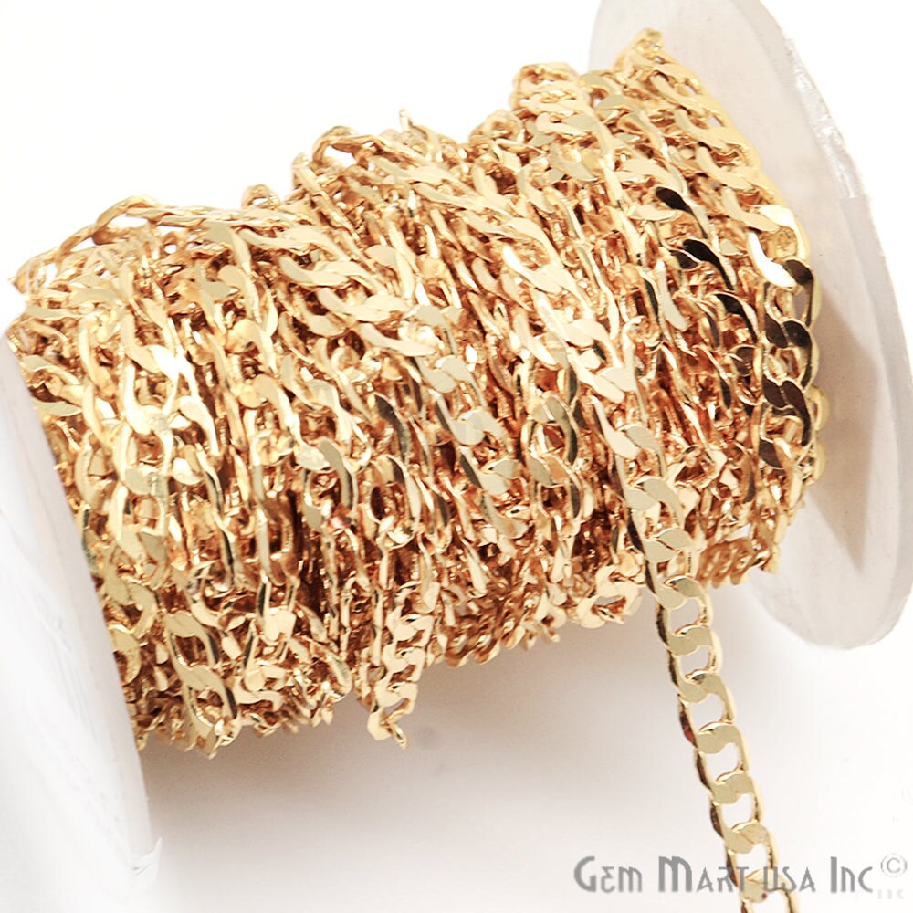 Gold Finding Chain, Gold Plated Jewelry Making Chain, DIY Necklace ...