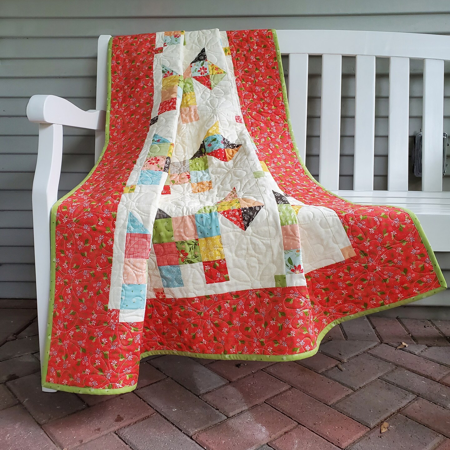 Handmade Scotties Patchwork Quilt | MakerPlace by Michaels