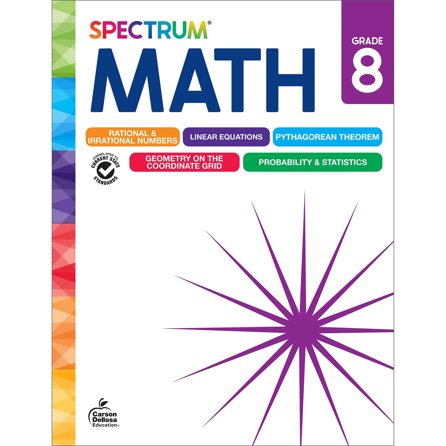 Spectrum Gr 8 Math Workbook | Michaels