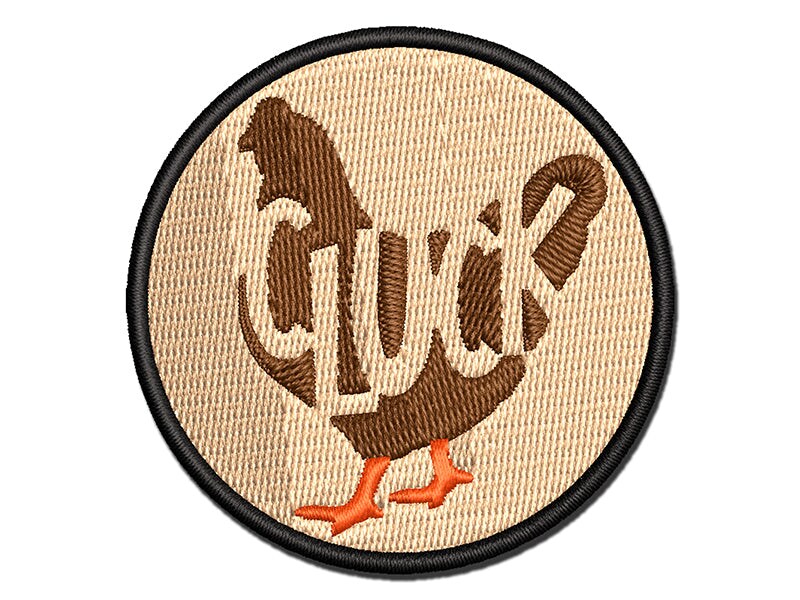 Chicken Hen Cluck Farm Animal Multi-Color Embroidered Iron-On or Hook ...