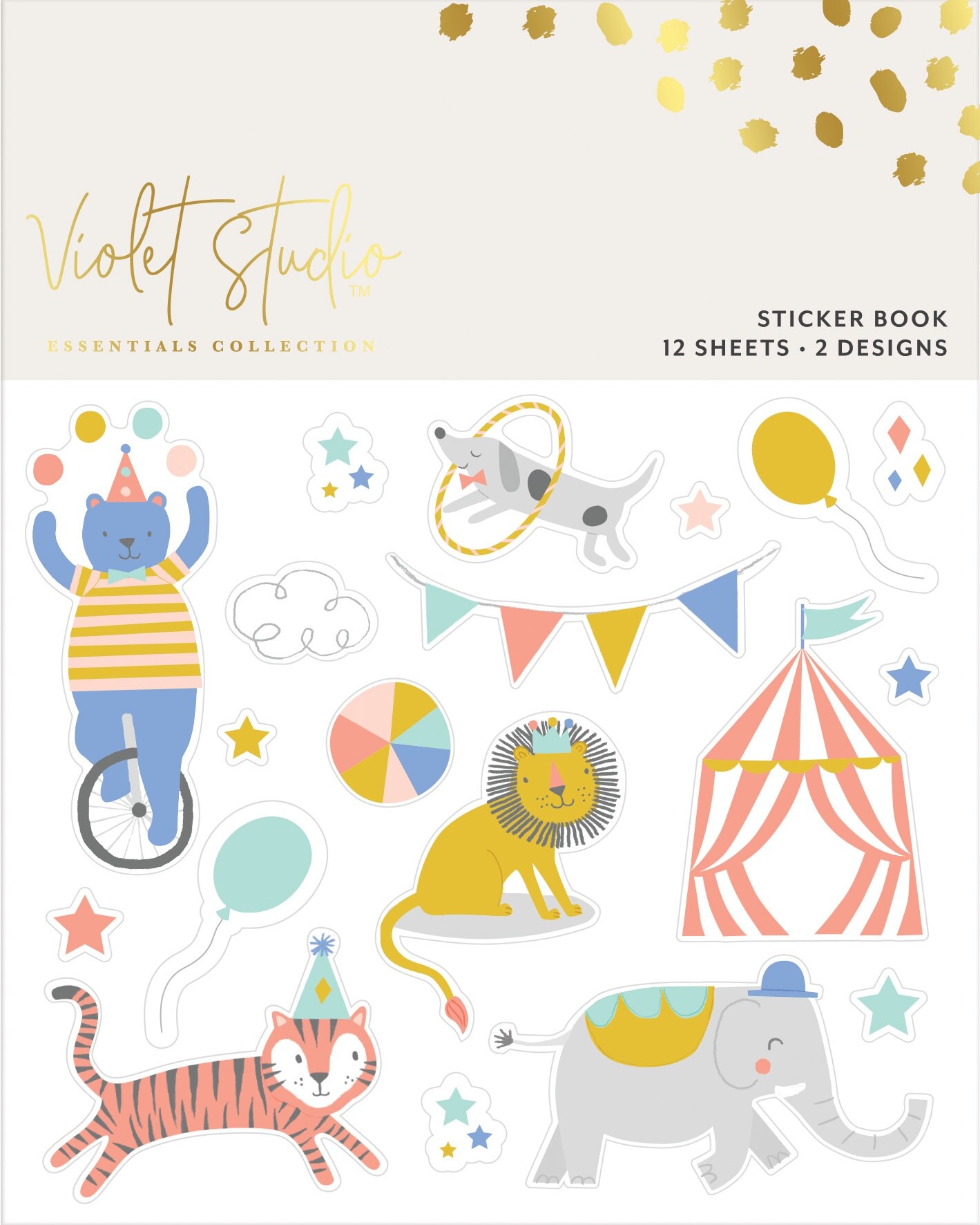 Violet Studio Sticker Book-Little Circus | Michaels