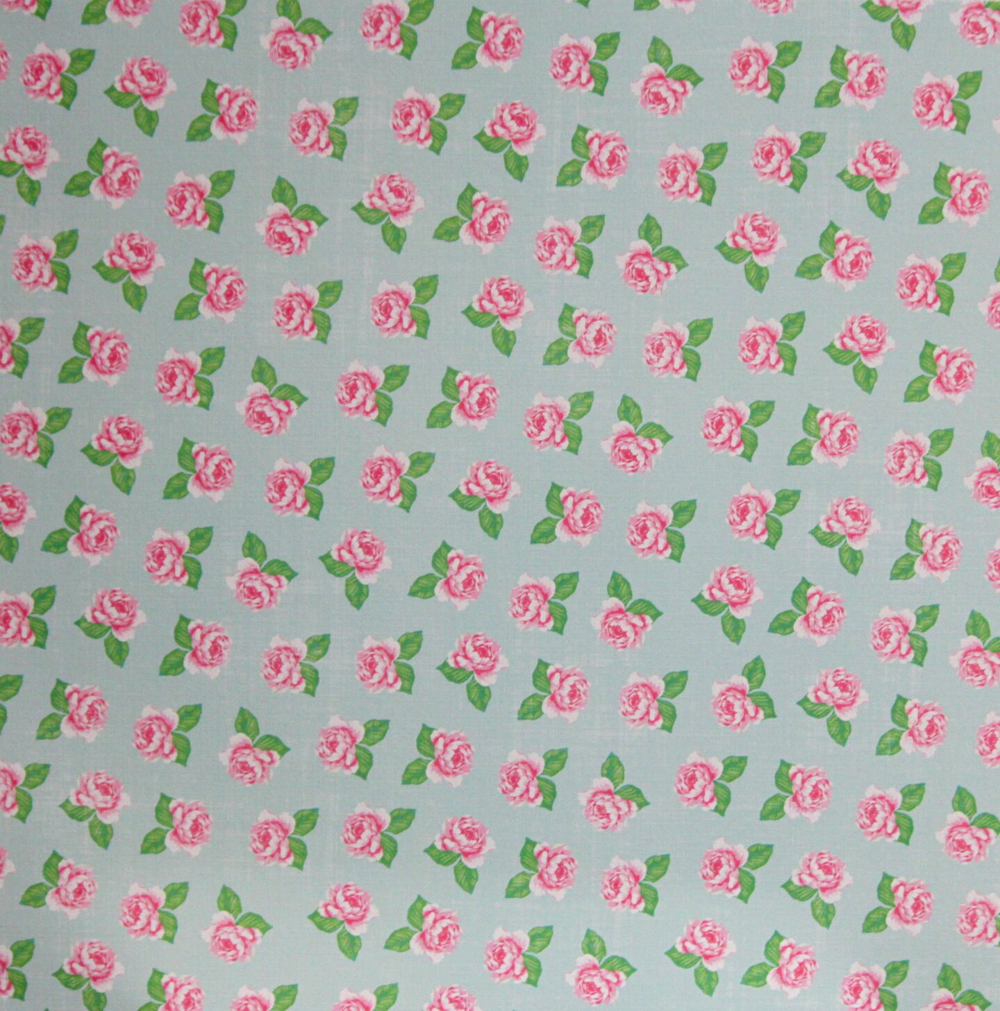 Preppy Petals Mini Pink Roses Wallpaper 12 x 12 Lt. Textured Cardstock ...