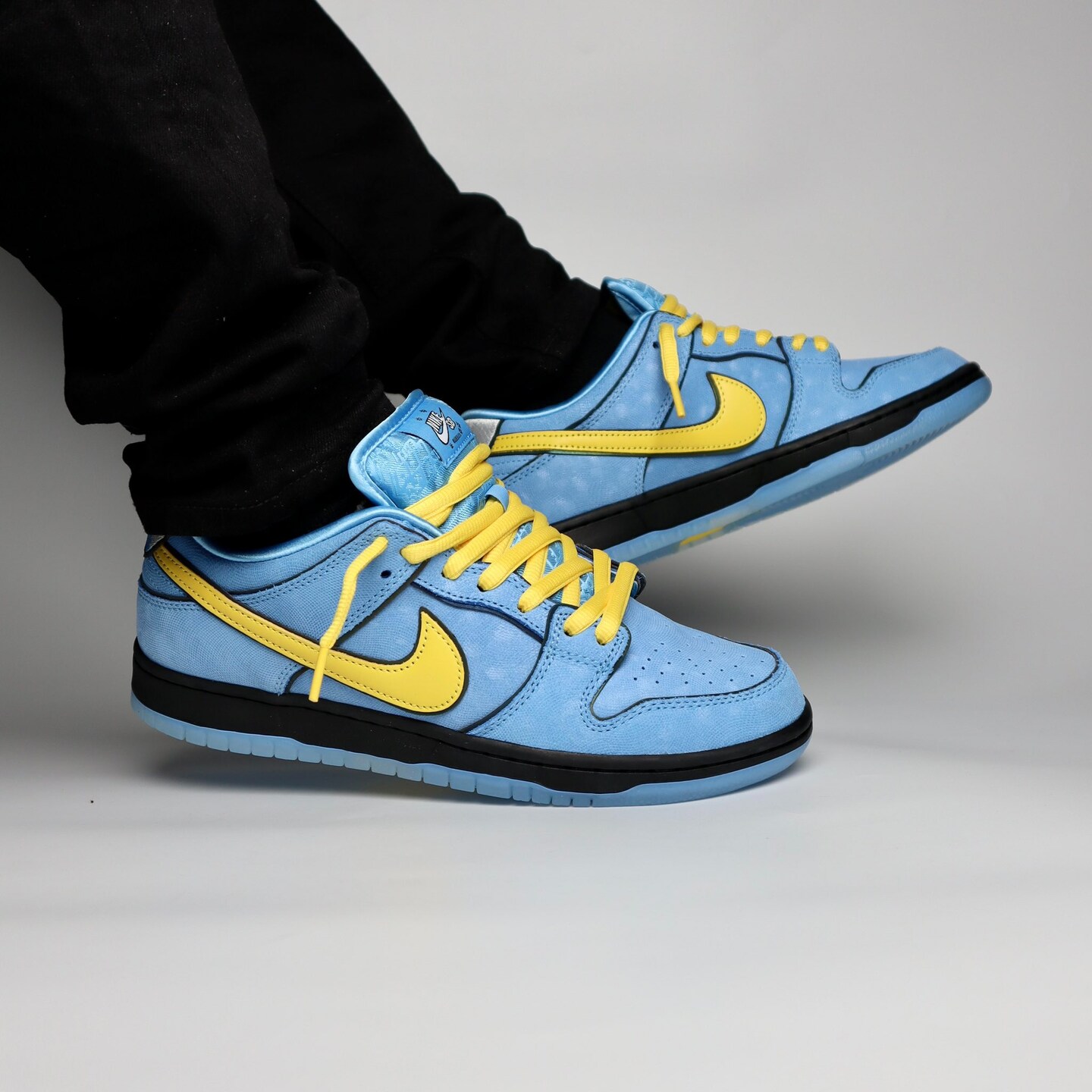 The Powerpuff Girls X SB Dunk Low “Bubbles” Blue Chill Shoes, Sneaker ...
