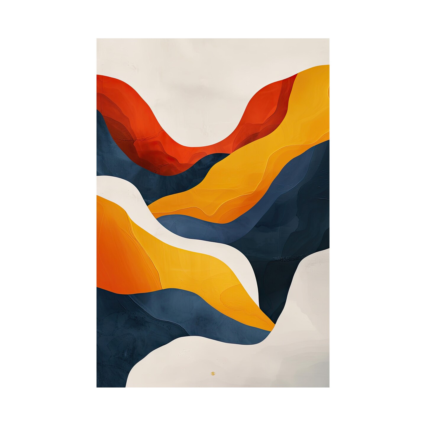 Modern Abstract Art, Office Poster, Home Decor | S45A38 | MakerPlace by ...