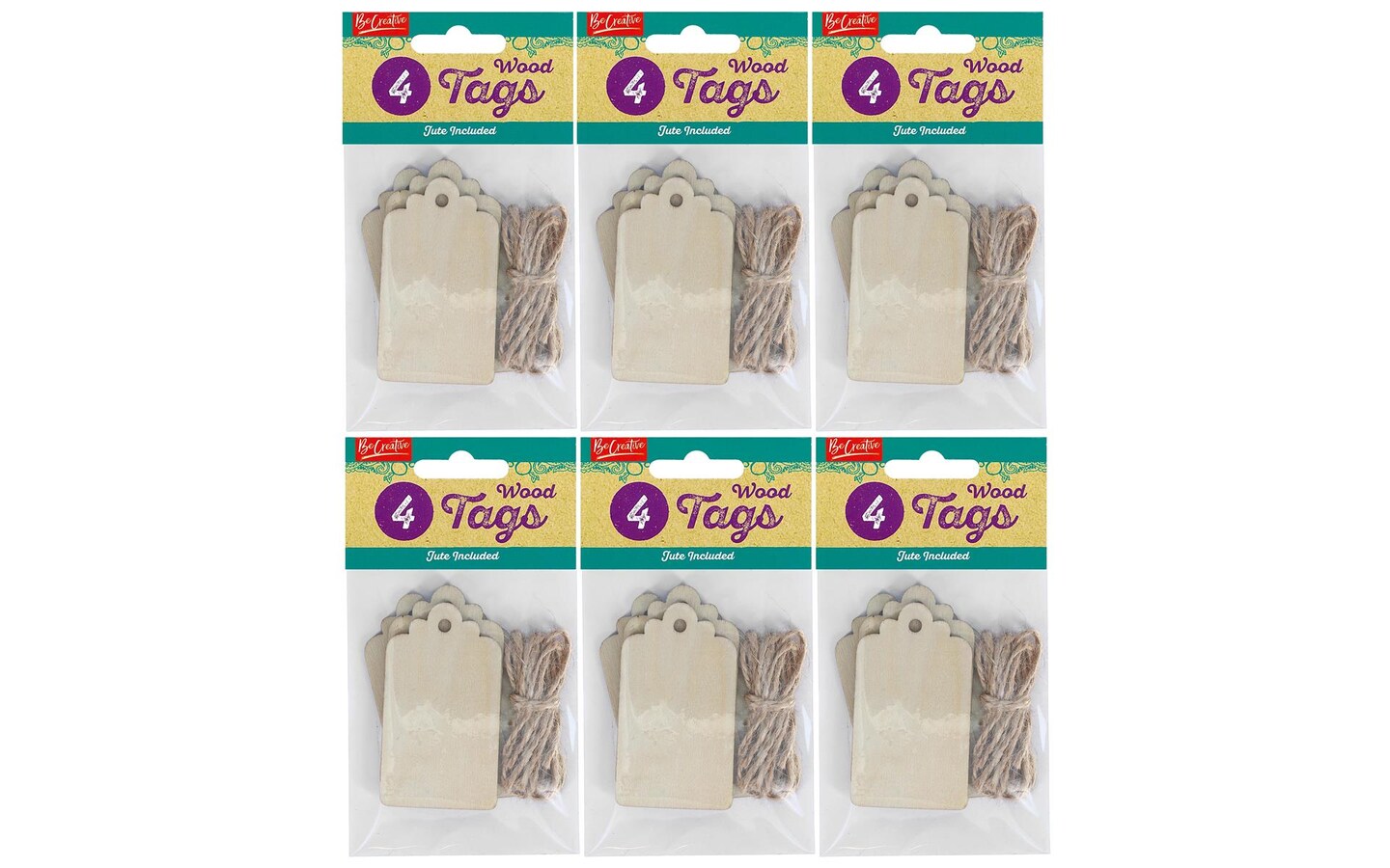 Leisure Arts Bundle Wood Tag 24pc | Michaels
