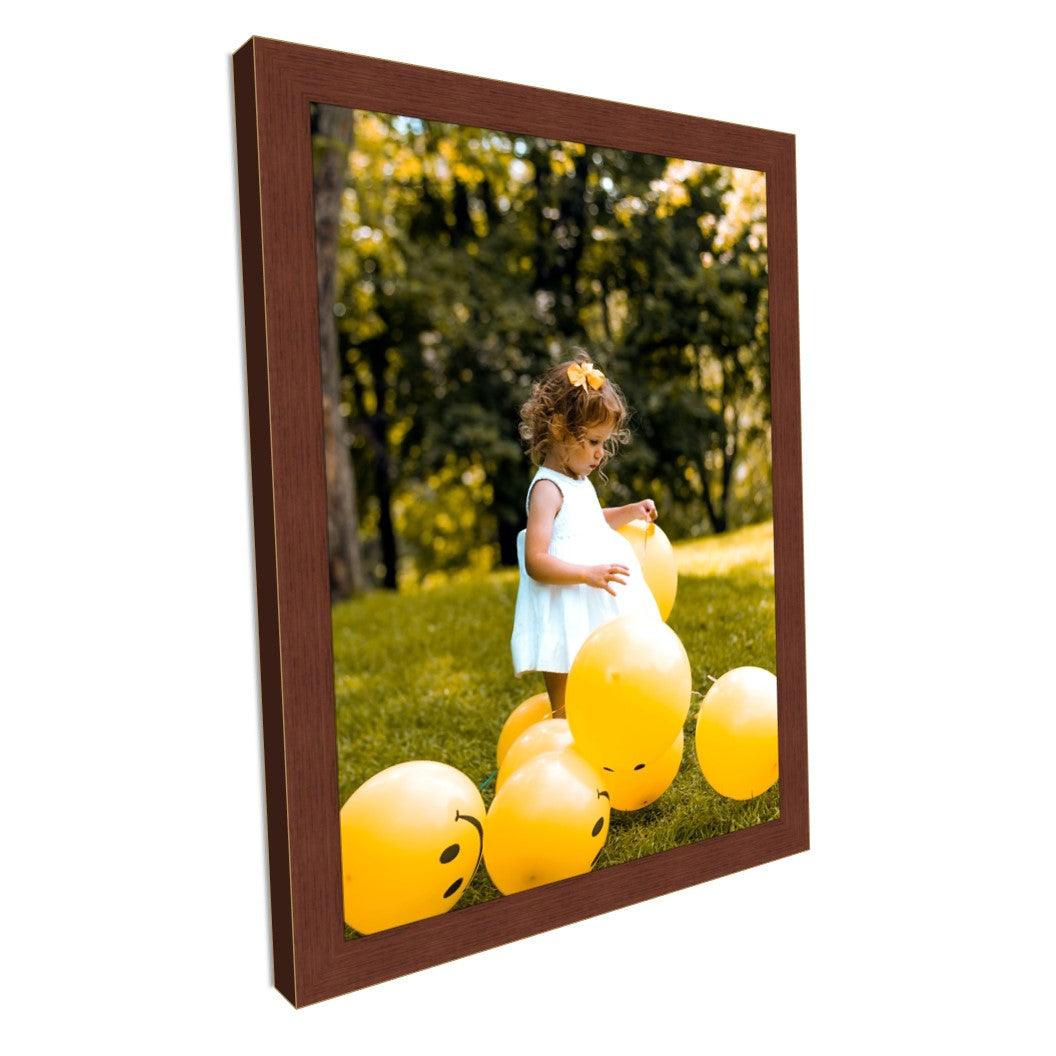Wood Cherry Picture Frame Modern Flat Custom Framing | Michaels