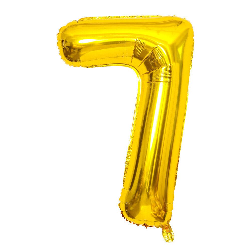 Kitcheniva 40" Gold Helium Giant Number Balloons Large Foil | Michaels