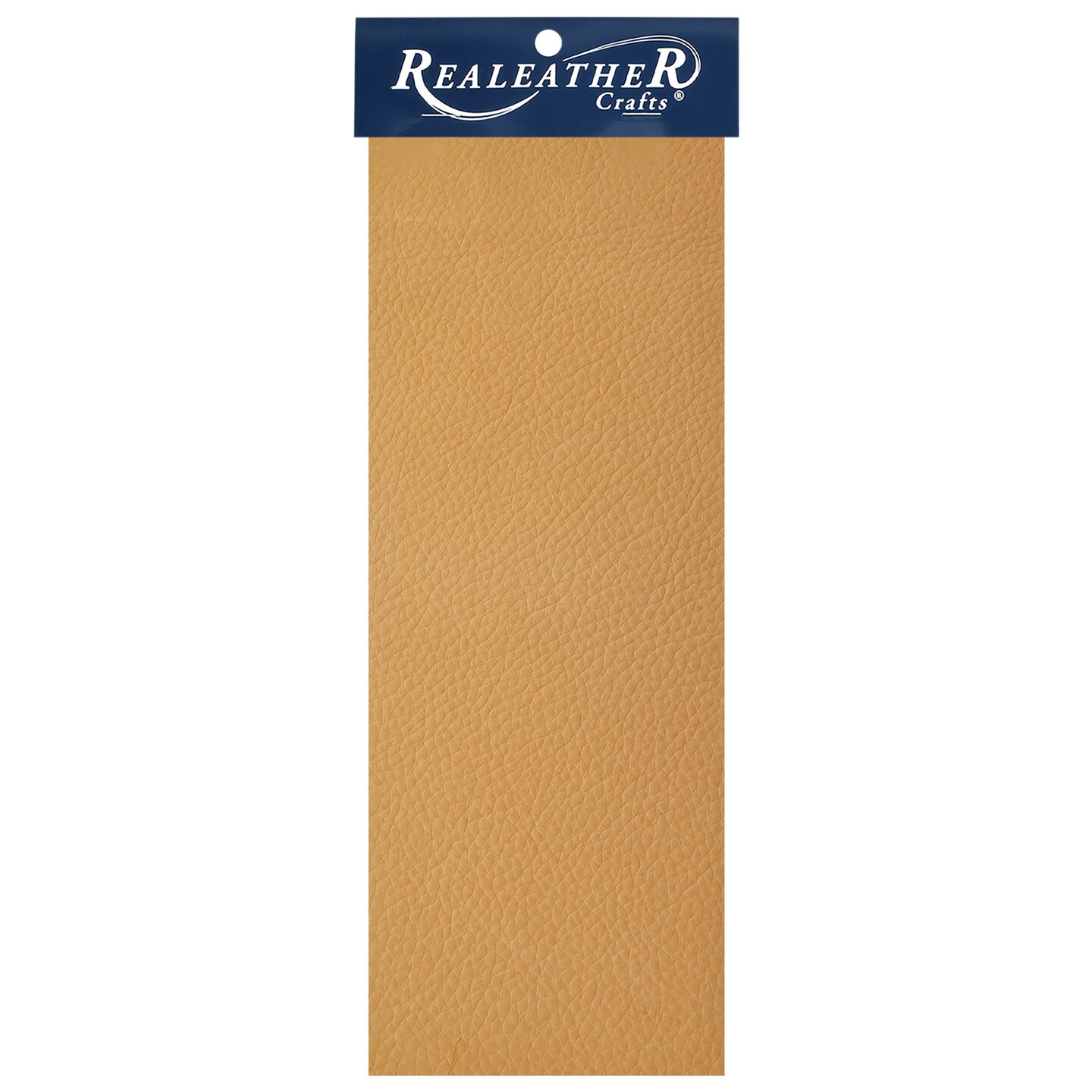 Realeather(R) Crafts Leather Trim Piece 9"X3", Color: Gold, Count: 1 ...