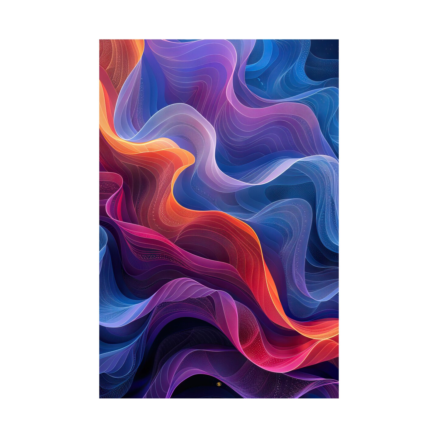 Modern Abstract Art, Office Poster, Home Decor | S26A38 | MakerPlace by ...