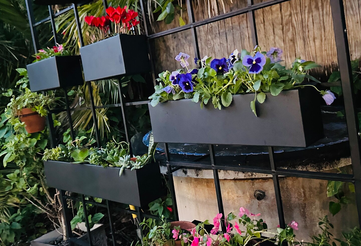 Hanging Planter Box, 33 inch, 24 inch, and 12 inch avail, lots of ...