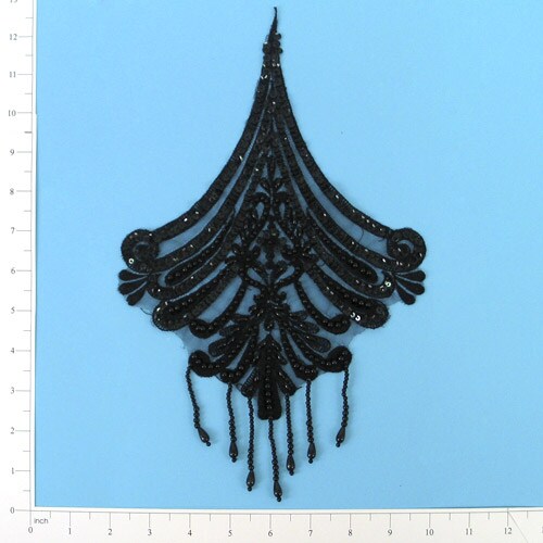 Vintage Lace Oriental Fringe Applique/Patch | Michaels