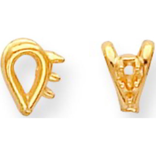 14K Gold Rabbit Ear Bail | Michaels