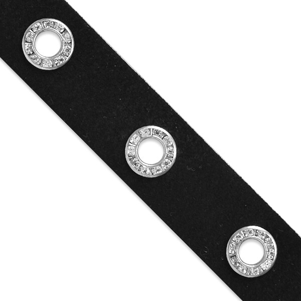 Ella Crystal Eyelet Strip Trim | Michaels