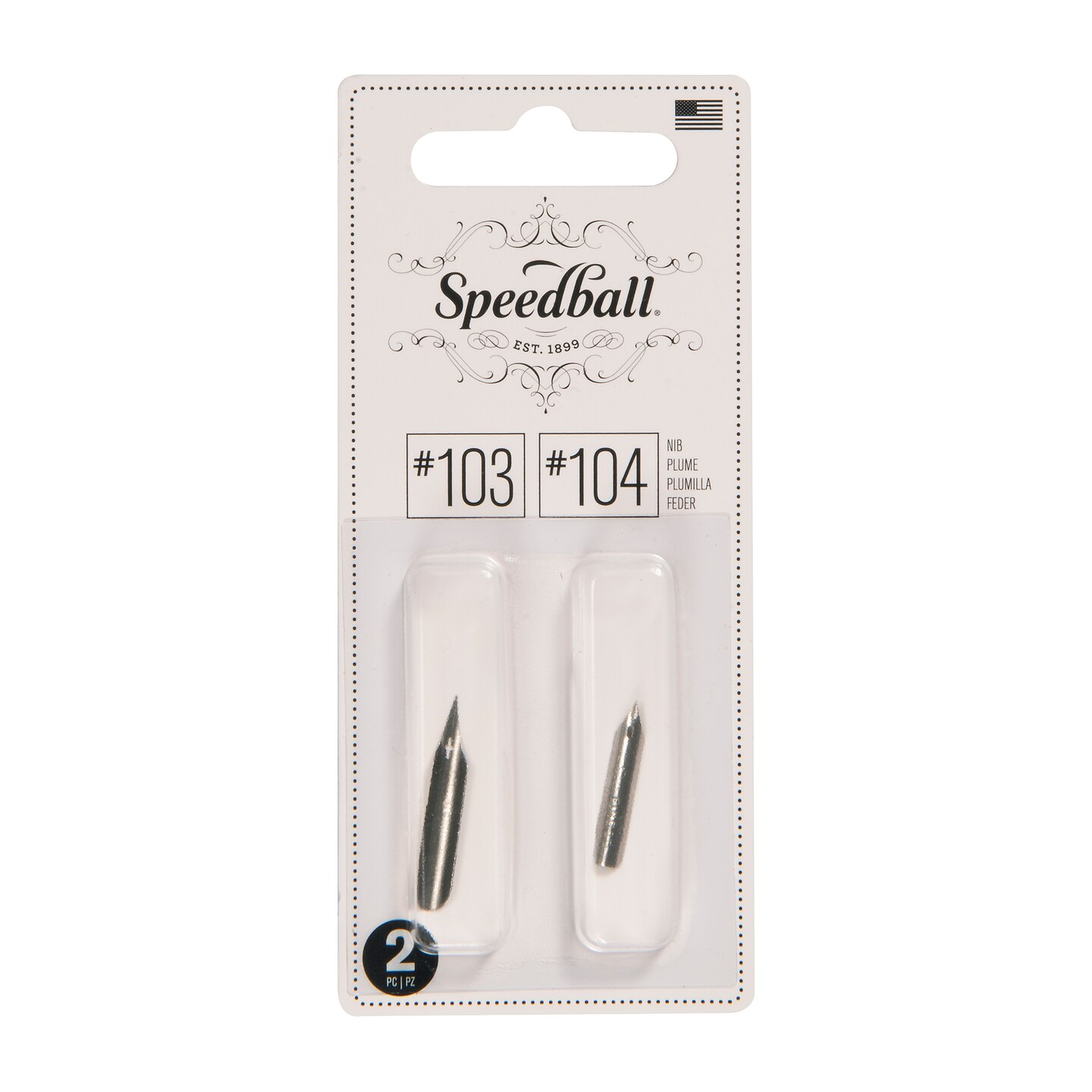 Speedball Hunt Artist Nibs, 2/Pack, #103/#104 | Michaels